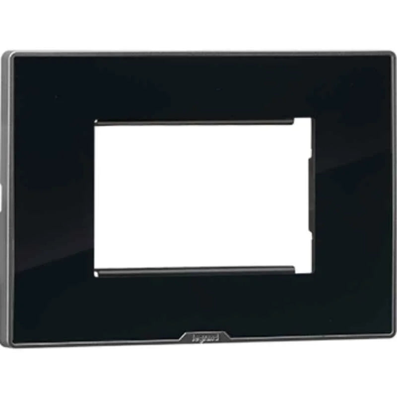 Legrand Myrius Cover Plate – 3 Module – Charcoal Grey 679703 – Buy ...